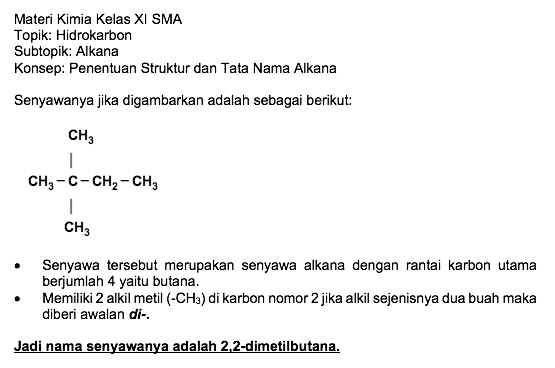 Berikan nama senyawa berikut(CH3)3C-CH2-CH3... Berikan nama senyawa berikut(CH3)3C-CH2-CH3...
